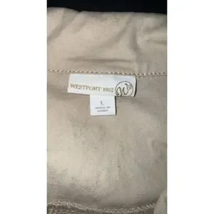 Westport | Jackets & Coats | Westport 962 Womens Beige Double Snap ...